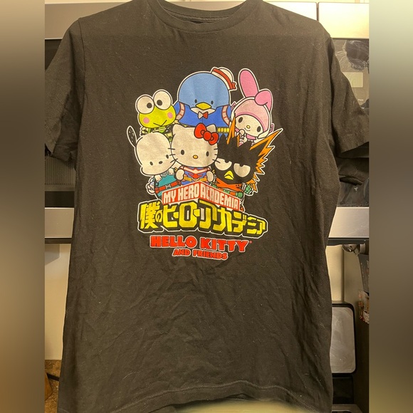 Hello Kitty | Tops | My Hero Academia Mens Mha X Hello Kitty And ...